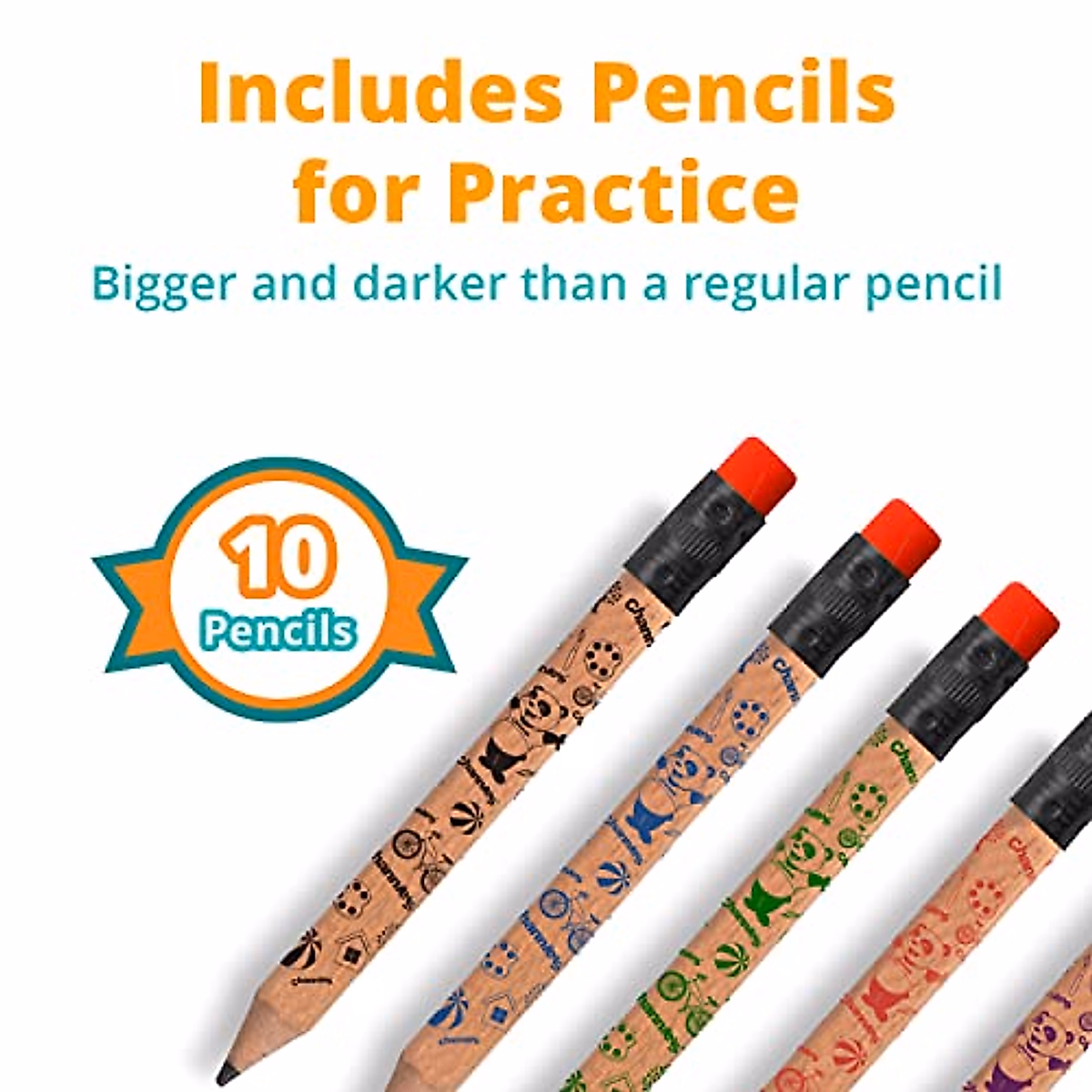 Channie's Learning with Ease for Special Needs Large Blocks Kit, K, 1st, Dyslexia, Dysgraphia, ADHD, and Autism