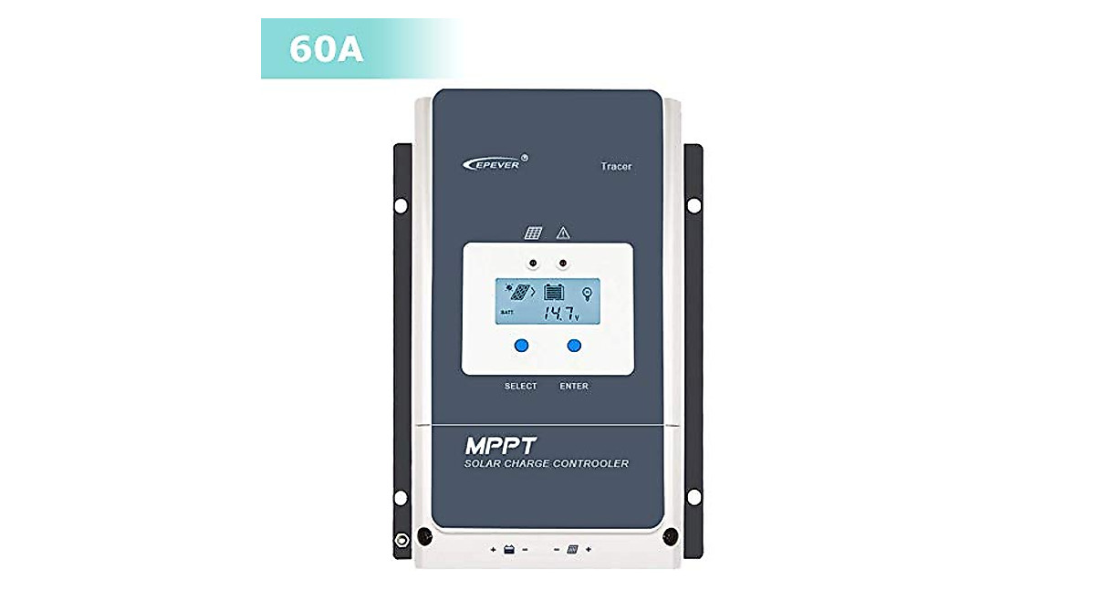 EPEVER 60A MPPT Solar Charge Controller - High Efficiency