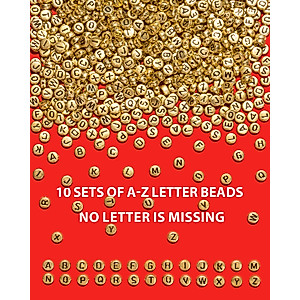 Deinduser Clay Beads Bracelet Making Kit, 6000pcs Cute Clay Bead Set, DIY Crafts Gifts for Girls Kids Age 6-12