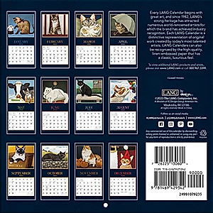 LANG American Cat™ 2024 Mini Wall Calendar (24991079235)