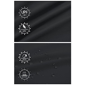 AFITNE Women's Hiking Shorts Quick Dry Lightweight Golf Active Water Shorts with Pockets for Work Outdoor Camping Fishing Black L