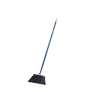 Quickie Extra-Reach Angle Broom, Flagged Bristles, Angle Broom for Garages, Courtyard, Sidewalks, Decks and Outdoor Surfaces, Perfect for Home Kitchen Room Office Floor