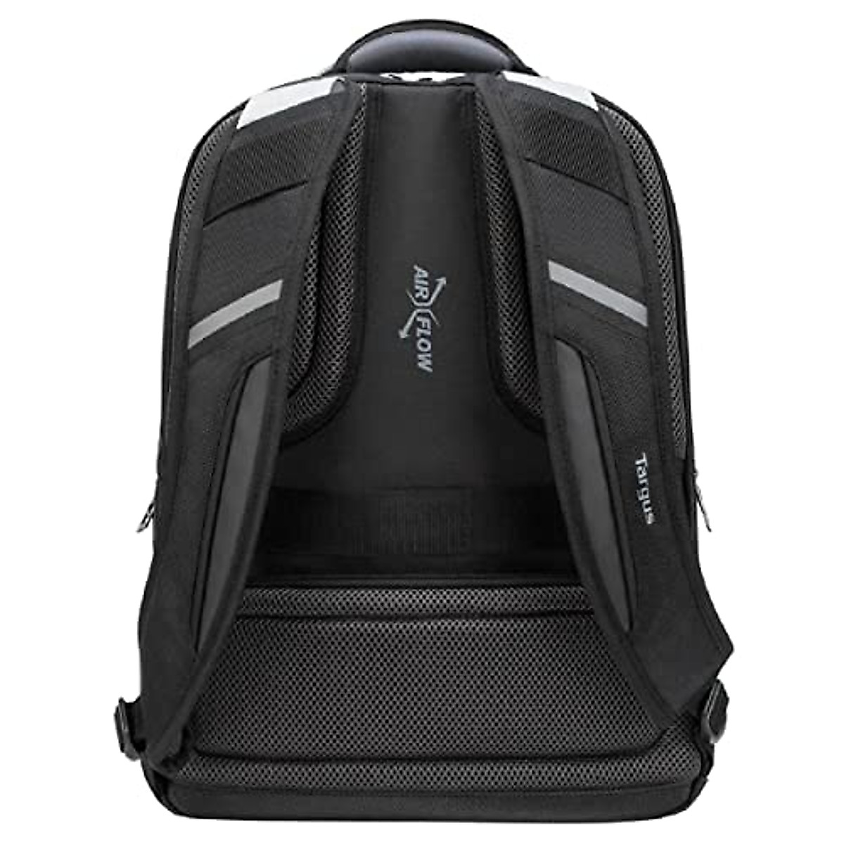 Targus DrifterTrek Backpack with USB Power Pass-Thru Port, Air-Mesh Back Support, Protective Cradle Fits 11.6-15.6-Inch Laptop, Black/Grey (TSB956GL)