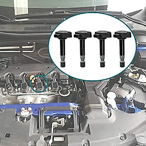 Ignition Coil Pack Set of 6Pcs Replacement for Honda Accord Odyssey Pilot Acura CL MDX 3.0L 3.2L 3.5L V6 Replaces# 30520P8EA01, 30520P8FA01, 30520RCAA02