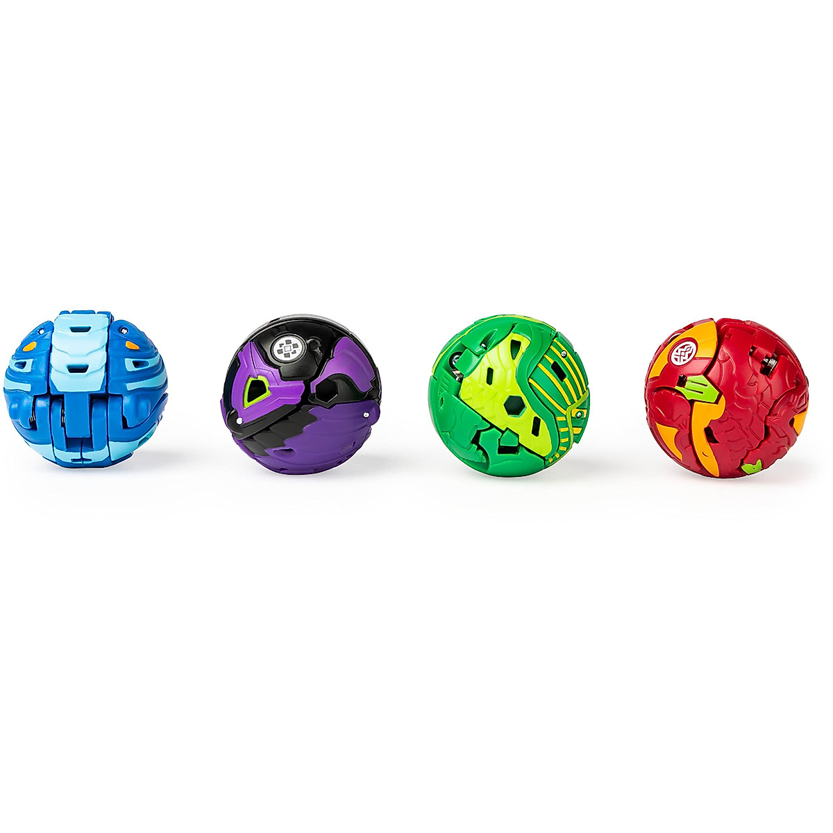 Bakugan Baku-Gear 4-Pack, Nillious Ultra with Baku-Gear and Hydorous Ultra, Collectible Action Figures
