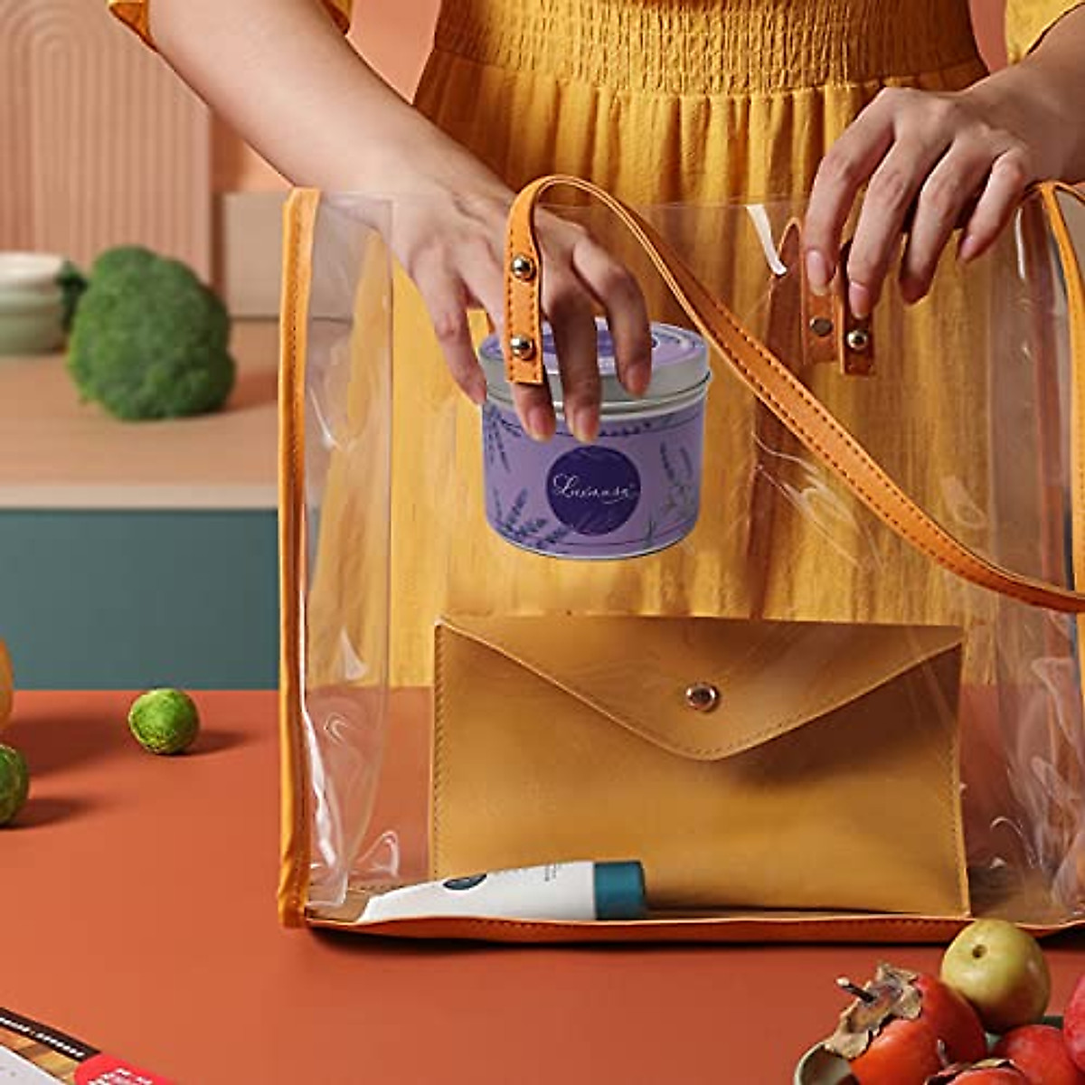 LUXMASA Essential Oil Infused Natural Soy Wax Scented Massage Oil Candle for Home SPA and Relax (Lavender, 6.35OZ)