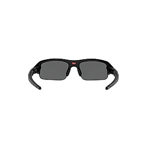Oakley Youth OJ9008 Flak XXS Square Sunglasses, Polished Black/Prizm Black, 58 mm