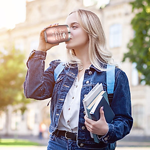 Graduation Gifts for Mastering Degree 12 oz Graduation Tumbler Stainless Steel Wine Tumbler with Lid Cleaning Brush and Gift Box Funny Gifts for University Graduate College Grad (2023 Text Style)