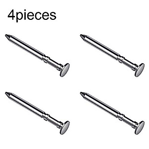 Ruisita 3.5 Ounces Tungsten Weight Tungsten Putty Weights Polished Axle Kit Cylinder Weight Polished and Grooved Axles, Compatible with Pinewood Car Derby Weights