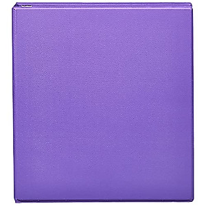 Office Depot® Brand Heavy-Duty D-Ring Binder, 1" Rings, 59% Recycled, Purple