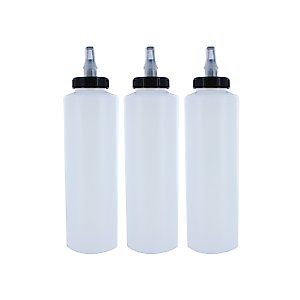 Meguiar's D9916 Dispenser Bottle, 16 ounce Capacity, 3 Pack