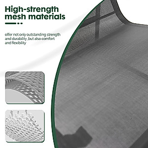 PAIQIAN 4 Pieces Patio Furniture Set Outdoor Patio Conversation Sets Poolside Lawn Chairs with Glass Coffee Table Porch Furniture for Courtyard, Garden and Balcony (Black)