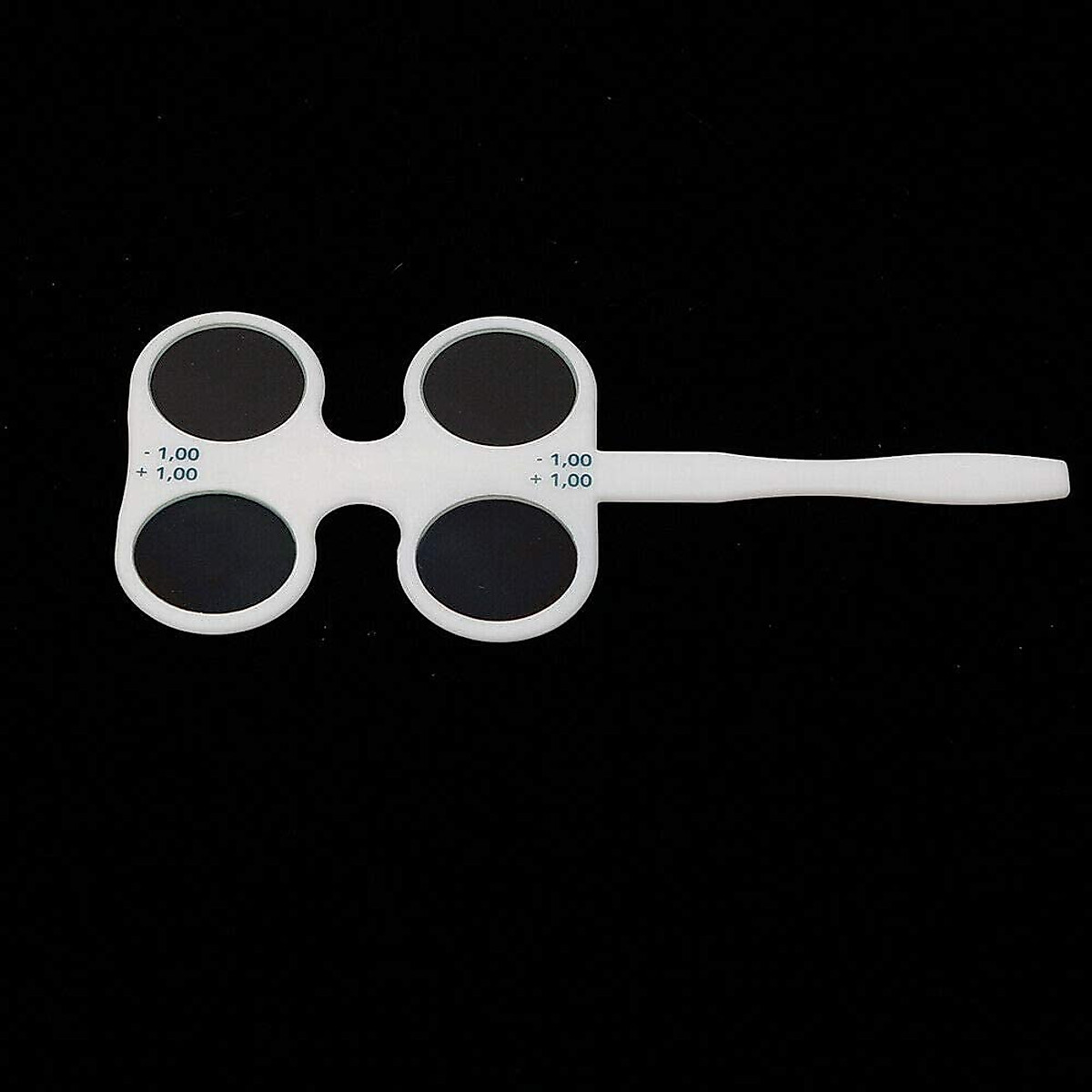 4 Units Optical Flipper Optometry Plastic Flip Trial Lens Plastic Confirmation Flipper Ophthalmic Flipper Optical Instruments (4pcs/Set (±0.50, ±1.00, ±1.50, ±2.00))