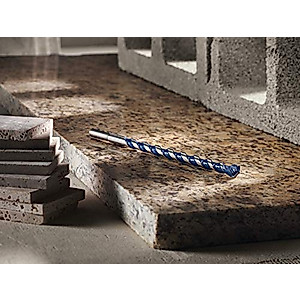 Bosch HCBG500 5 Piece BlueGranite Carbide Hammer Drill Bit Starter Set