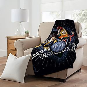 Northwest Disney's Hocus Pocus Micro Raschel Throw Blanket, 46" x 60", I Heart Hocus