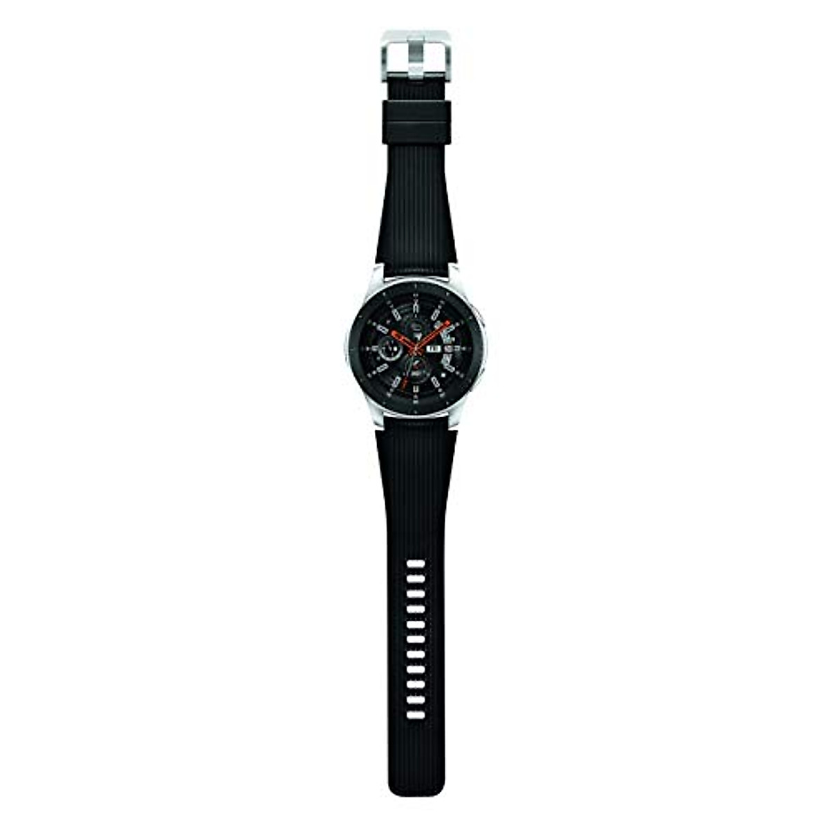 SAMSUNG Galaxy Watch (46mm, GPS, Bluetooth) – Silver/Black (US Version)