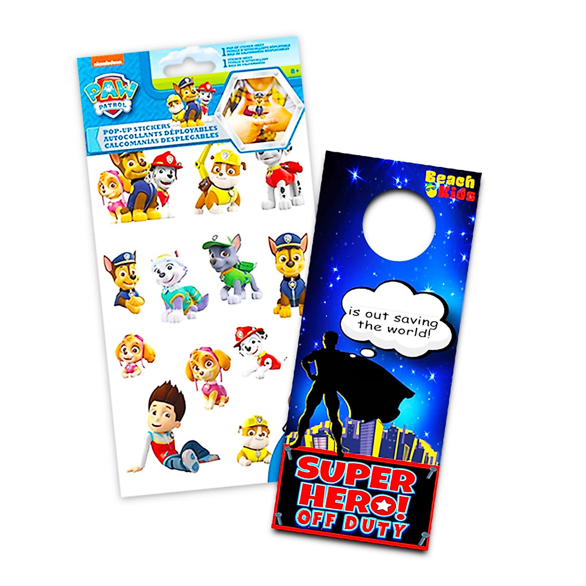 Nick Shop Paw Patrol Ready to Roll Scavenger Hunt Game Bundle ~ Paw Patrol Board Game for Kids with Pop Up Stickers and More | Paw Patrol Toys (Paw Patrol Games for Birthday Party)