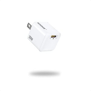 20w USB-C Wall Charger Block - SINDOX Tiny Type C PD 3.0 Fast Charging Block, Rapid Power Adapter Brick, C Port Charger Cube Compatible for iPhone 14/13/12/11 and More