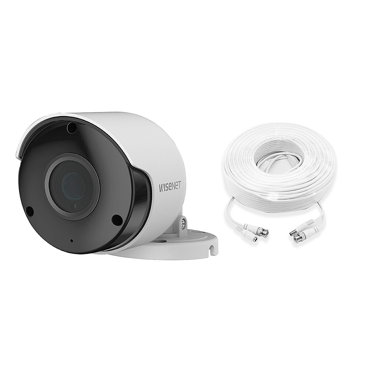 Wisenet SDC-79446BF 1080p Full HD CCTV Surveillance Weatherproof Bullet Security Camera 82ft IR Distance Plastic Housing 3.6mm Lens 103° Wide Angle