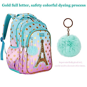 SARHLIO Toddler Backpack Cute Light Weight Durable 600 Denier Polyester Water Resistant School Bag for Preschool Kindergarten 3-6 Years Old Astronaut (TB13B1)