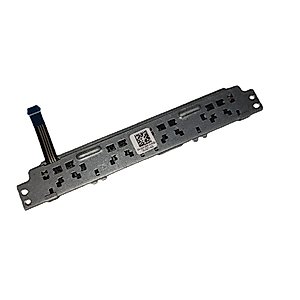 ruichuang L+R Touchpad Mouse Buttons Replacement for Dell Latitude 7480 7490 E7480 E7490 0GX20W Gray