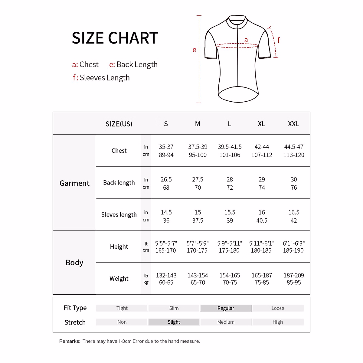 BERGRISAR Men's Basic Cycling Jerseys Short Sleeves Mountain Bike Bicycle Shirt Zipper Pockets Red Size X-Large