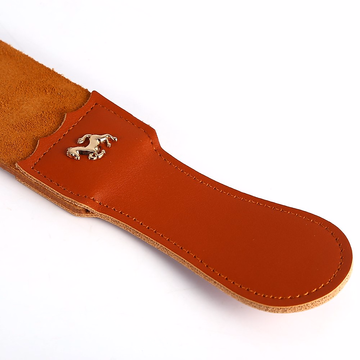 Shaving Strop, double sided leather Strop Strap Barber Straight Razor Folding Knife Shave Sharpener Sharpening Belt for Sharpening Straight Razors and Most Knives