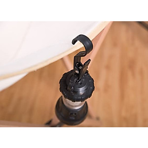 4Pcs Tent Accessories Tent Lights Hook for Camping Hanging Multifunctional Clip Tent Canopy Clip Outdoor Camping Equipment Accessories Practical Clothespin.