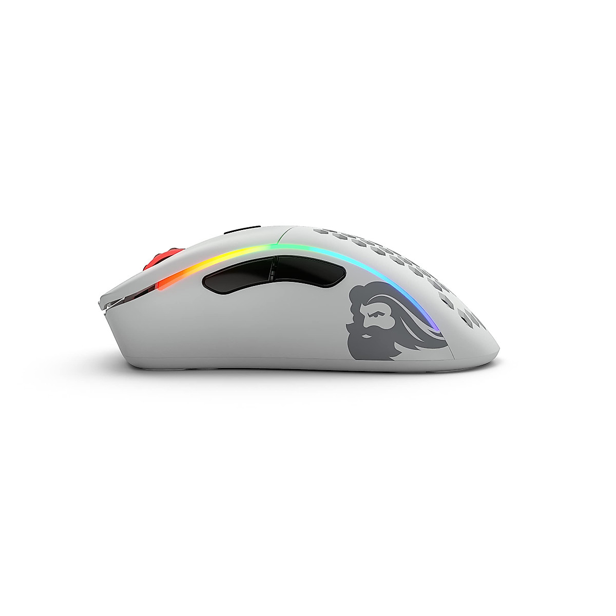 Glorious Model D Wireless Gaming Mouse - RGB 69g Lightweight Wireless Gaming Mouse (Matte White) (RENEWED)