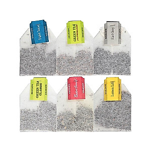 Bigelow Assorted Tea Packs, Six Flavors, 28/box, 168/carton