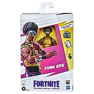 Fortnite Victory Royale Series Funk Ops Collectible Action Figure with Accessories - Ages 8 and Up, 6-inch