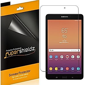 Supershieldz (3 Pack) Designed for Samsung Galaxy Tab A 8.0 inch (2017) (SM-T380) Screen Protector, High Definition Clear Shield (PET)