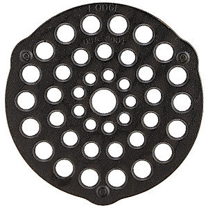 Lodge L10DCO3 Cast Iron Dutch Oven (5-Quart) and L8DOT3 Cast Iron Trivet