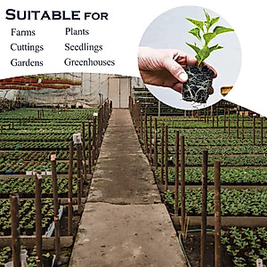 HOMEE Soil Blocker with Comfortable Handle,4 Cell Soil Block Maker 2 Inch Mold Tool Reusable for Seed Starting Germination,Grow Seedling,No Transplant Shock for Garden Soil Potting Outdoor Plants Used