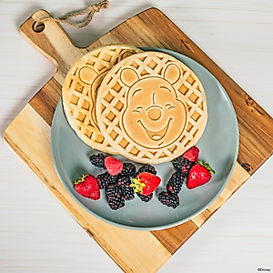 Uncanny Brands Disney Winnie the Pooh Waffle Maker - Your Favorite Honey Bear on Your Waffles
