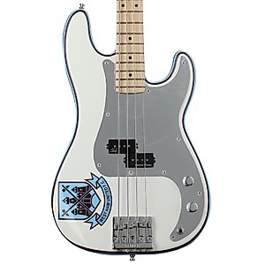 Fender Steve Harris Precision Bass, Olympic White, Maple Fingerboard