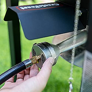 Creole Feast TFP1030 Turkey and Fish Fryer Pot Seafood Boiler Steamer Kit, 50000 BTU Propane Gas Burner, Silver