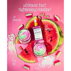 Truly Beauty For Your Buns - Butt Acne Clearing Treatment - Butt Scrub for Women Exfoliation Polish and Exfoliating Body Scrub - Comes with Buns of Glowry Body Polish and Skin Tightening Cream Serum