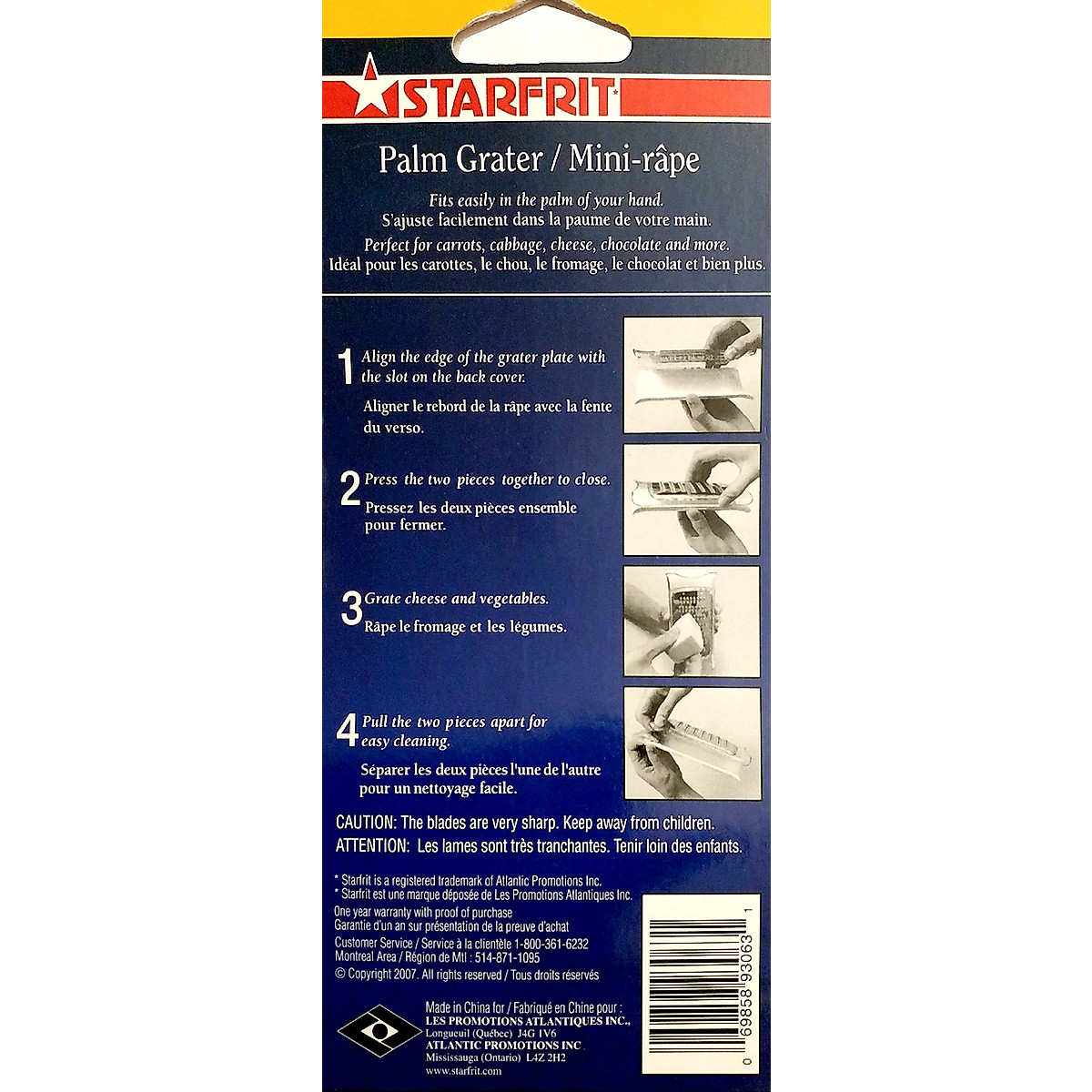 Starfrit Palm Grater