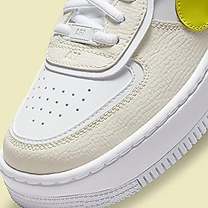 Nike Women's Shoes Air Force 1 Shadow SE Pale Ivory Light Zitron DJ5197-100 (Numeric_7)