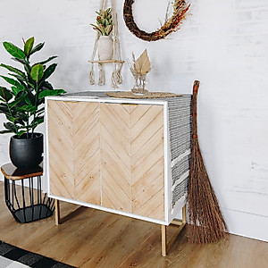 Cinnamon Scented Broom (2-Pack) - 36" Heather Broom - Holiday Decor