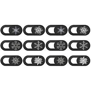 Mobestech 12 Pcs Camera Cover Camera Privacy Slider Webcam Cover Slide Privacy Cover for Camera Webcam Privacy Cover Webcam Slider