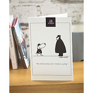 Funny New Yorker Greetings Card - Perfect for a Variety of Occasions - Funny Cartoon Greetings Card - Birthday Card for Men