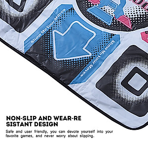 Game Dance Machine, Electronic Dance Mats Dancing Pad Yoga Mat Musical Dancing Carpet, PVC Wear USB Dance Step Mat Dancer Blanket, High Sensitivity Gaming