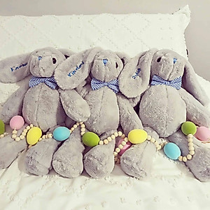 DIBSIES Personalized Hoppity Floppity Bunny 18" (Pink)