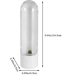 Herb Saver for Refrigerator, Fresh Herb Keeper, Herb Saver Pod Containers, Herb Fresh Keeper for Refrigerator,Herb Storage for Cilantro,Parsley, Asparagus,Keeps Vegetables Fresh for 2-3 Week