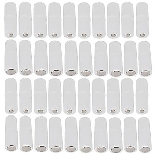 LampVPath (Pack of 40 AAA to AA Battery Adapter, AAA to AA Battery Converter Holder, AAA to AA Adapter for Battery Converter AAA to AA