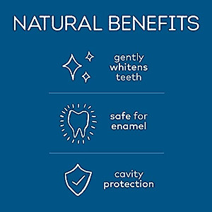 Tom's of Maine Luminous White Toothpaste With Charcoal, Wintergreen, 4 oz. (Packaging May Vary)