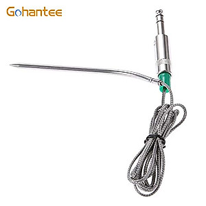 High-Temperature Meat Temperature Probe Replacement for Green Mountain Grill/GMG Pellet Grills, Compatible with Jim Bowie Daniel Boone Choice, Davy Crockett Grills GMGP-1035/GMGP40