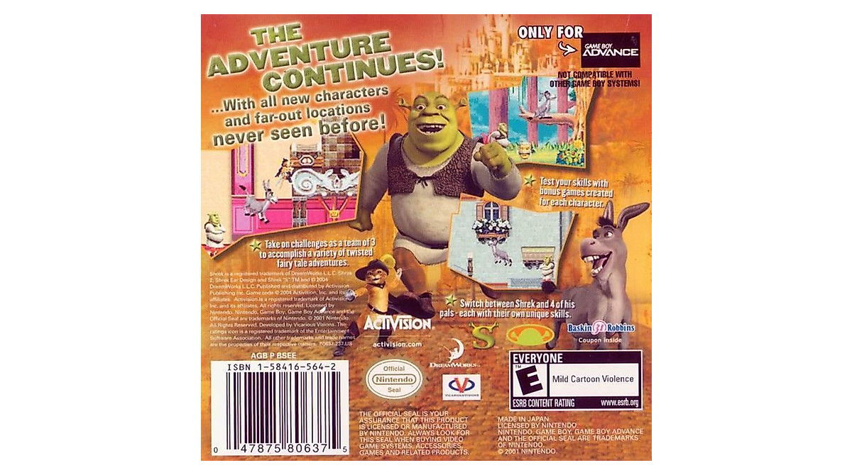 Shrek 2 Game: Hilarious Adventure - Play as Shrek & Friends
